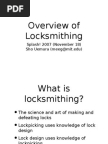 Lockpicking - Simplified.pdf | Lock (Security Device)