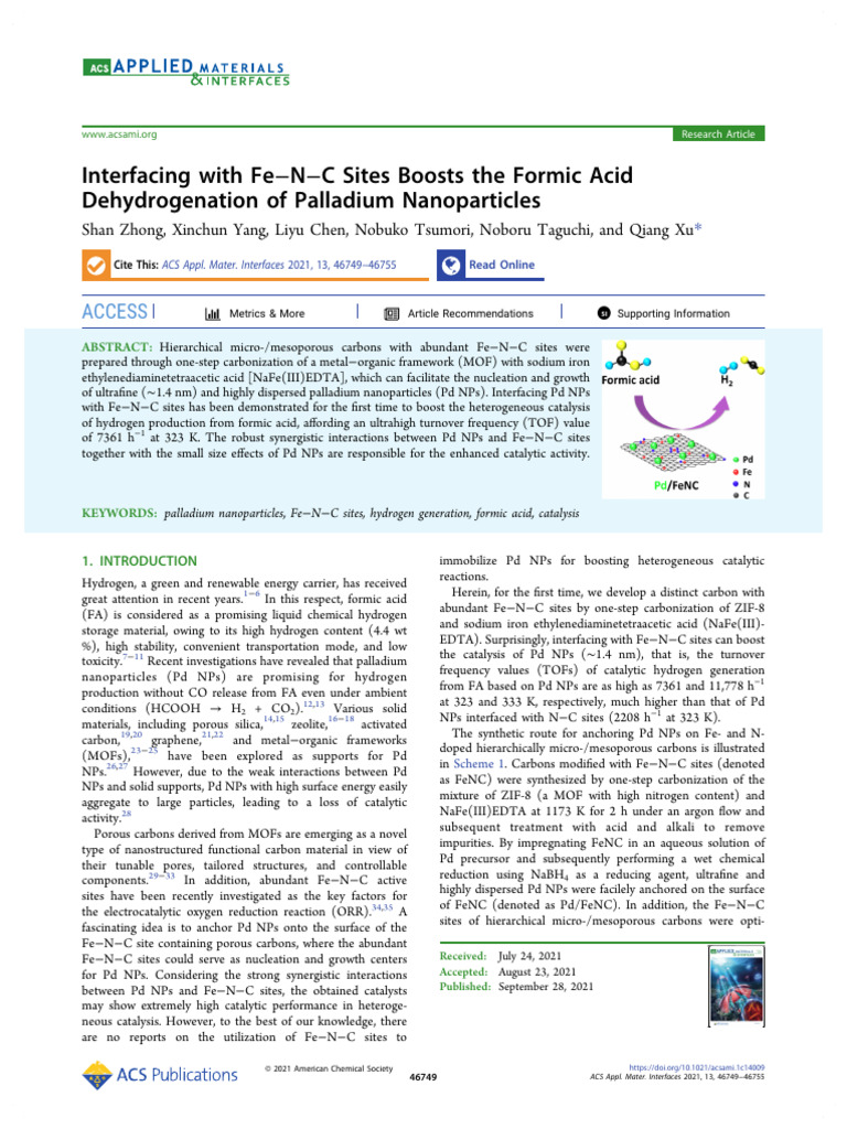 zhong-et-al-2021-interfacing-with-fe-n-c-sites-boosts-the-formic-acid ...