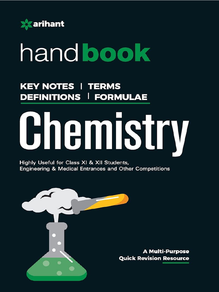 Arihant Chemistry HandBook | PDF | Significant Figures | Mixture