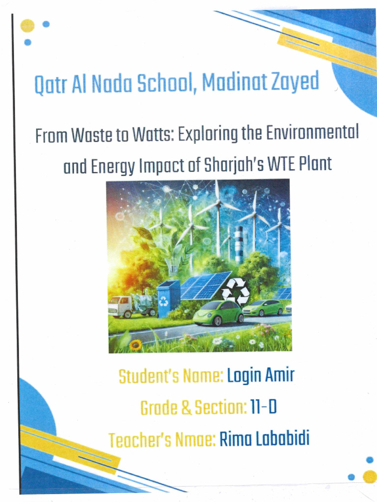 Waste To Energy - Login Amir | PDF
