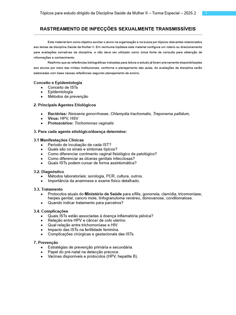 Rastreamento de Ist | PDF