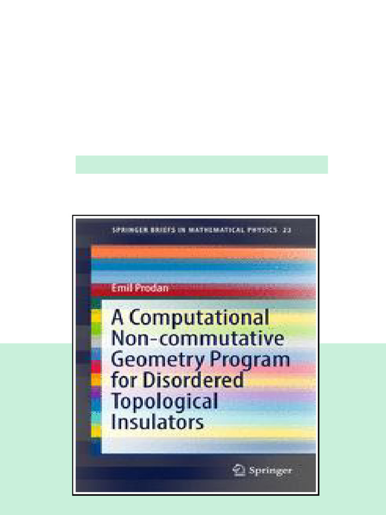 A Computational Noncommutative Geometry Program For Disordered ...