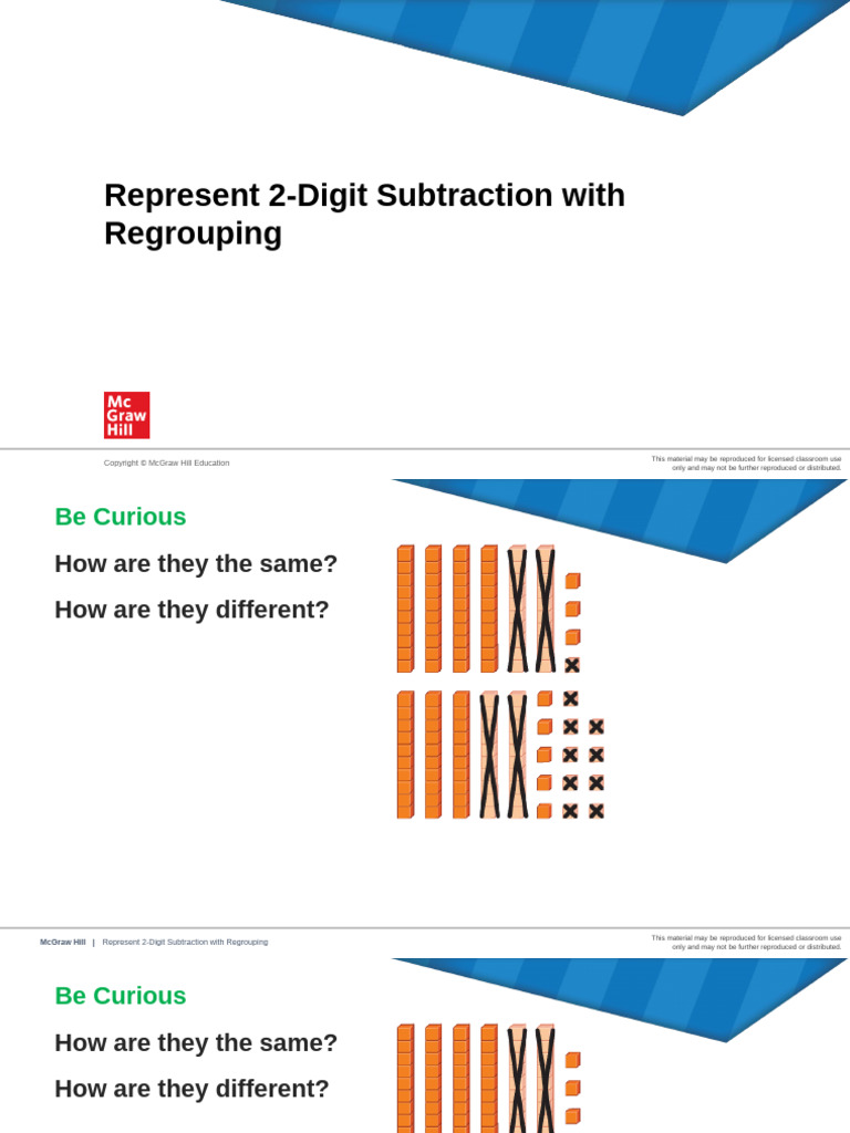 2-Digit Subtraction with Regrouping | PDF | Arithmetic | Elementary ...