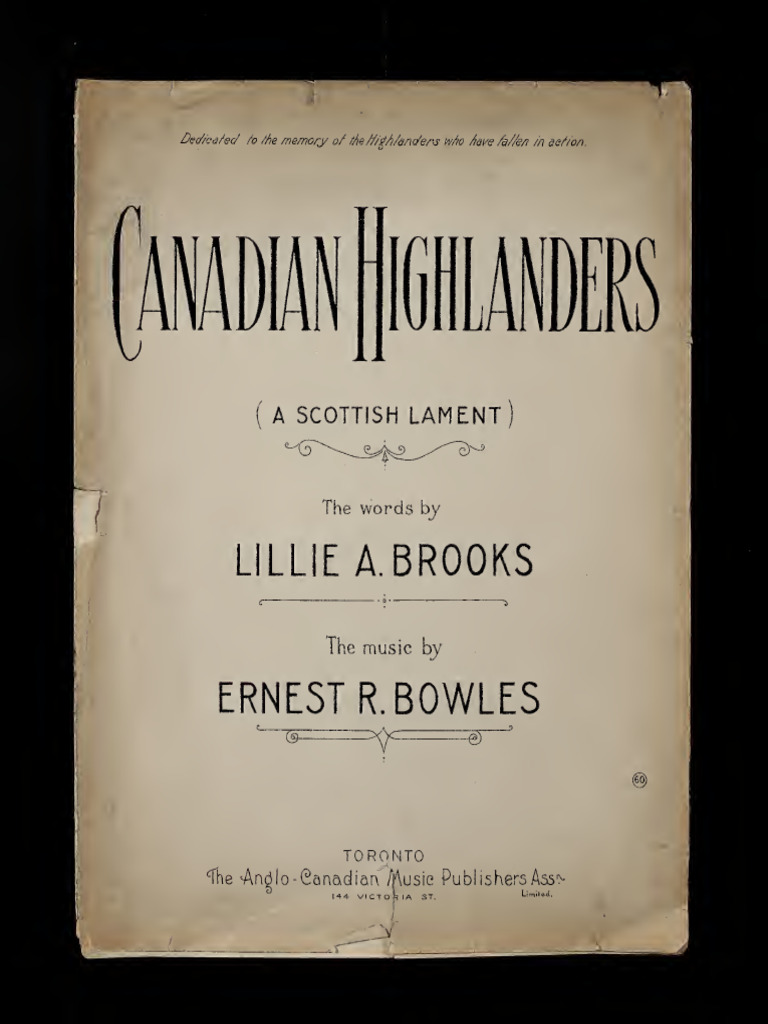 Canadian Highlanders | PDF