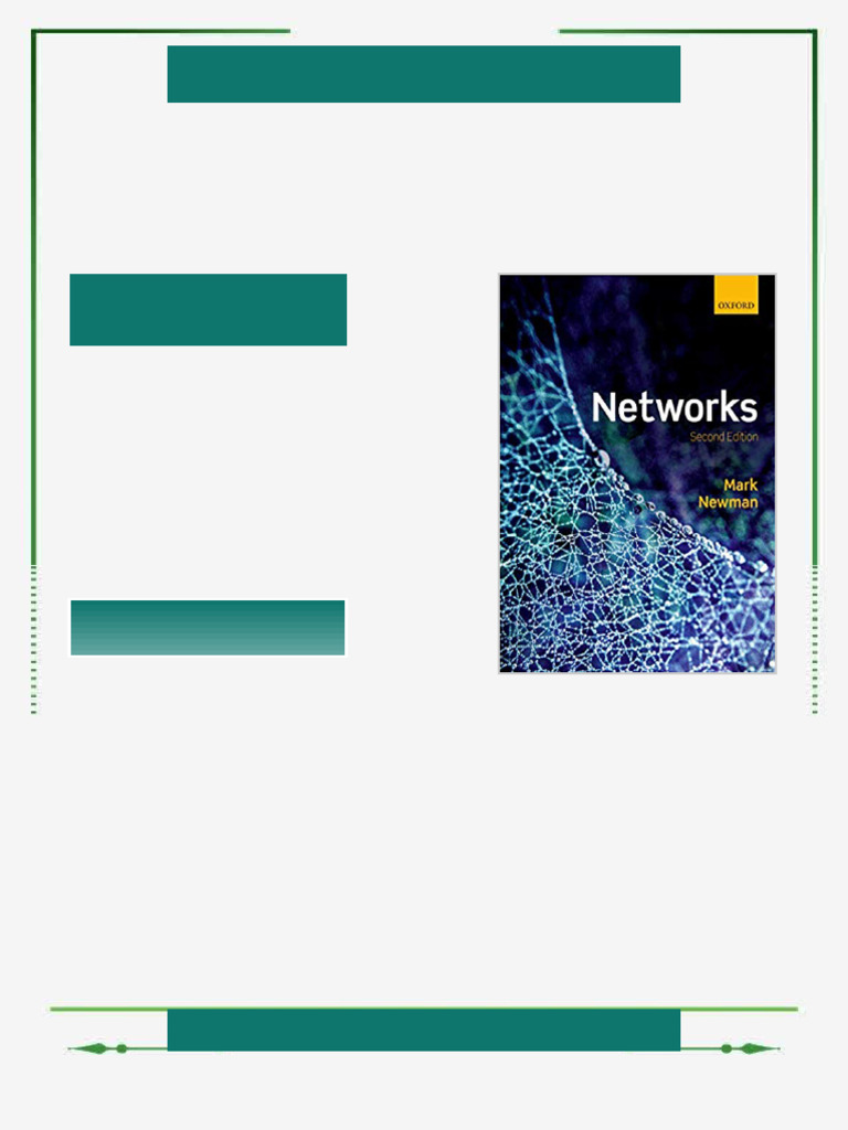 Networks (Second Edition) Mark Newman all eBook chapters available ...