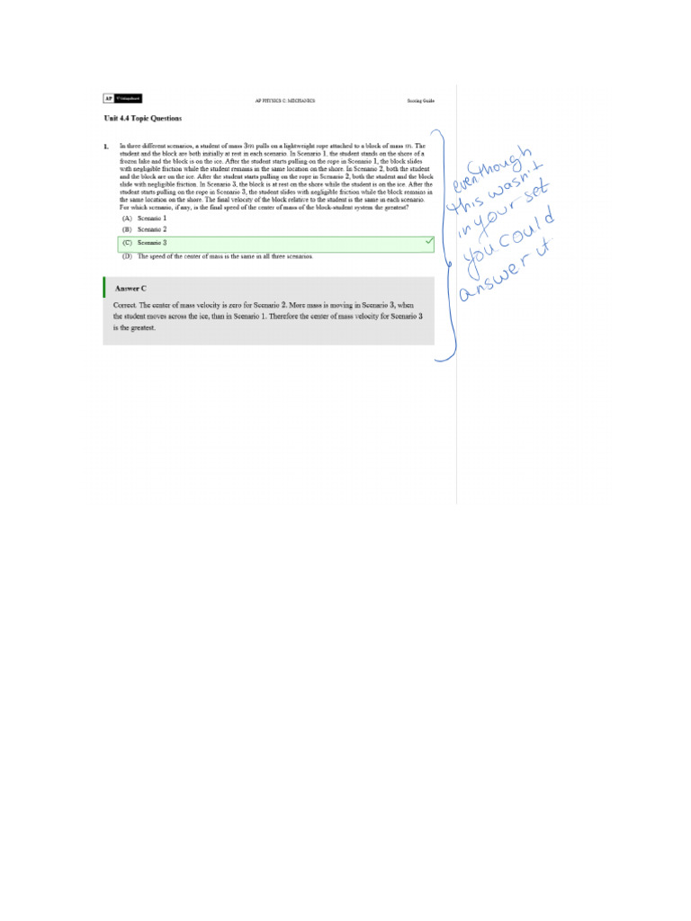 AP Physics C Unit 1 Linearization Pg.2 (1) | PDF