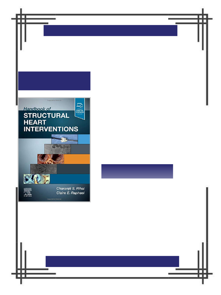 Handbook of Structural Heart Interventions 1st Edition Rihal eBook data ...