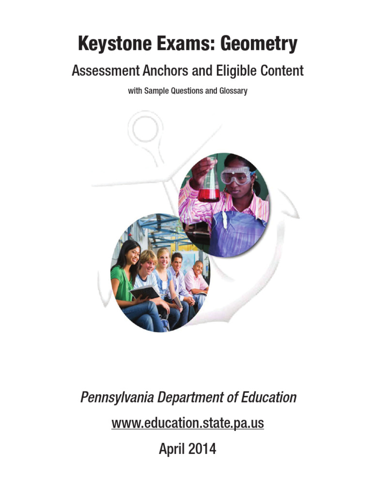 Geometry Keystone Assessment Anchors and Eligible Content with Sample ...