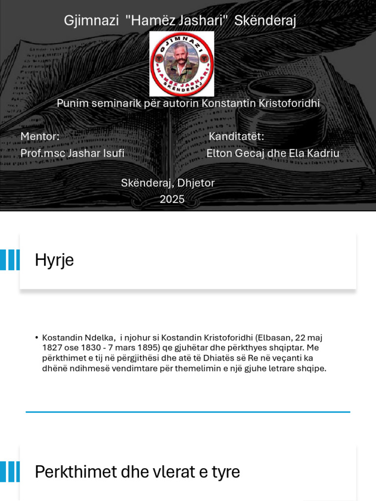 Gjuhe Shqip Kls 11 | PDF