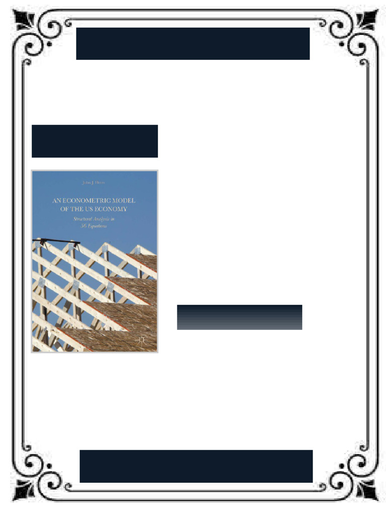 An Econometric Model of the US Economy: Structural Analysis in 56 ...