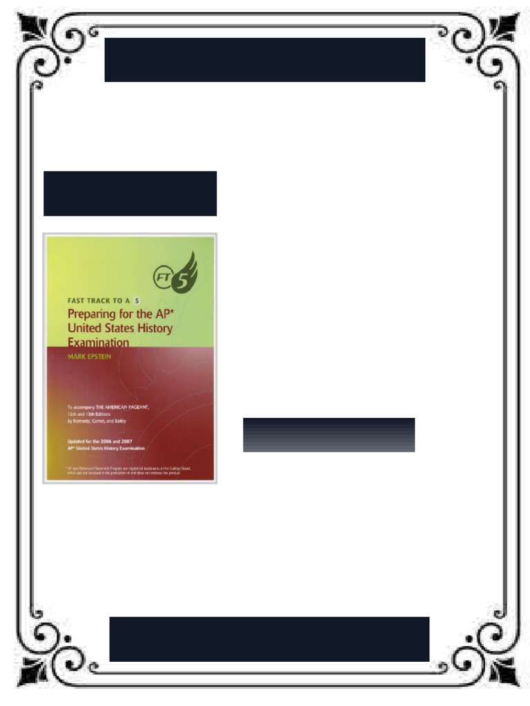 Fast Track to A 5 Preparing for the AP United States History ...