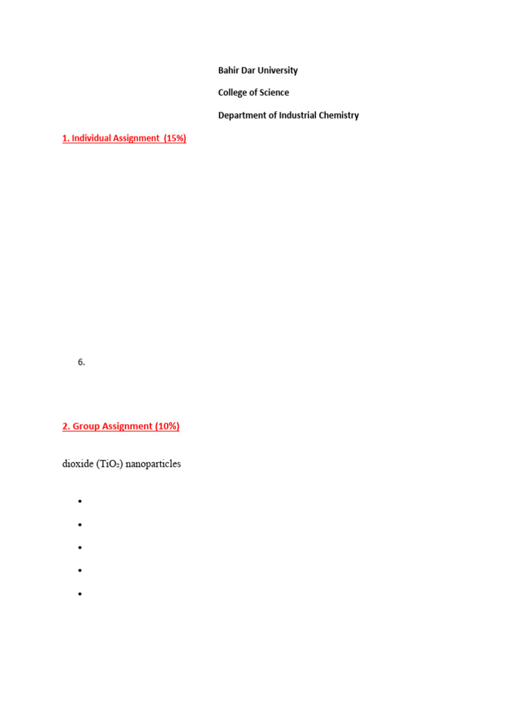Assignment | PDF