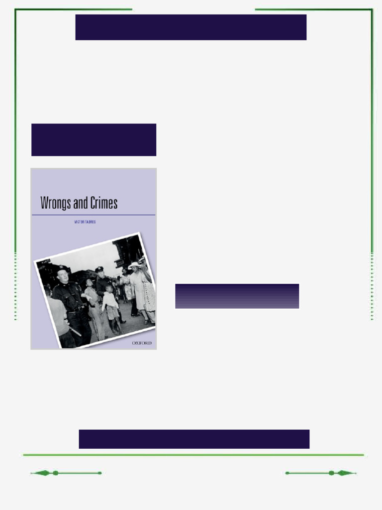 Wrongs and crimes First Edition. Edition Tadros ebook clean pdf | PDF ...