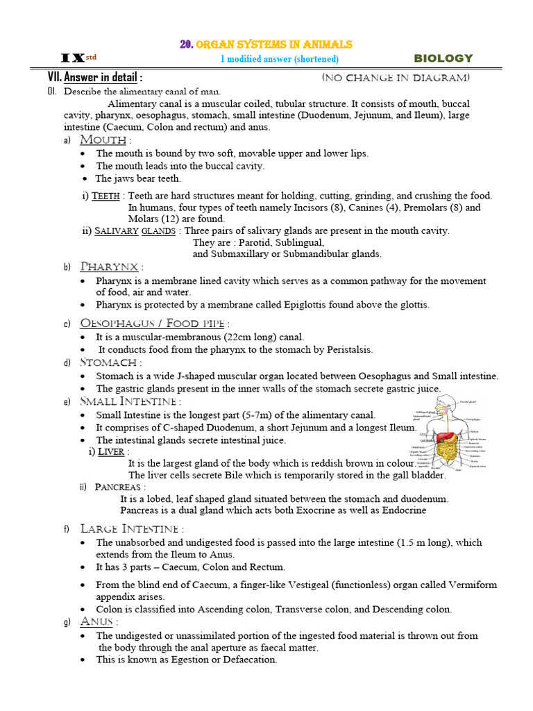 IX STD SCI Ls.20 Evaluation Questions 2025 1 Modified Answer Alone ...