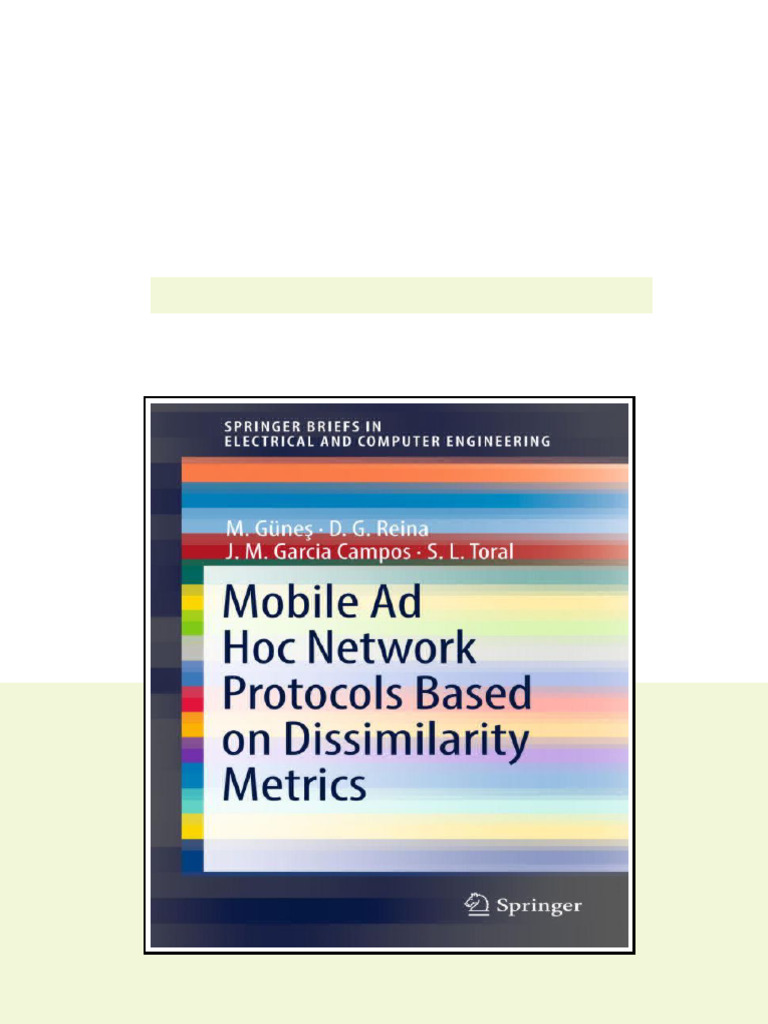 Mobile Ad Hoc Network Protocols Based On Dissimilarity Metrics Campos ...
