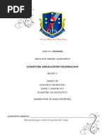 Grade 12 CAT PAT Guide by Mr Long | PDF | Spreadsheet | Websites