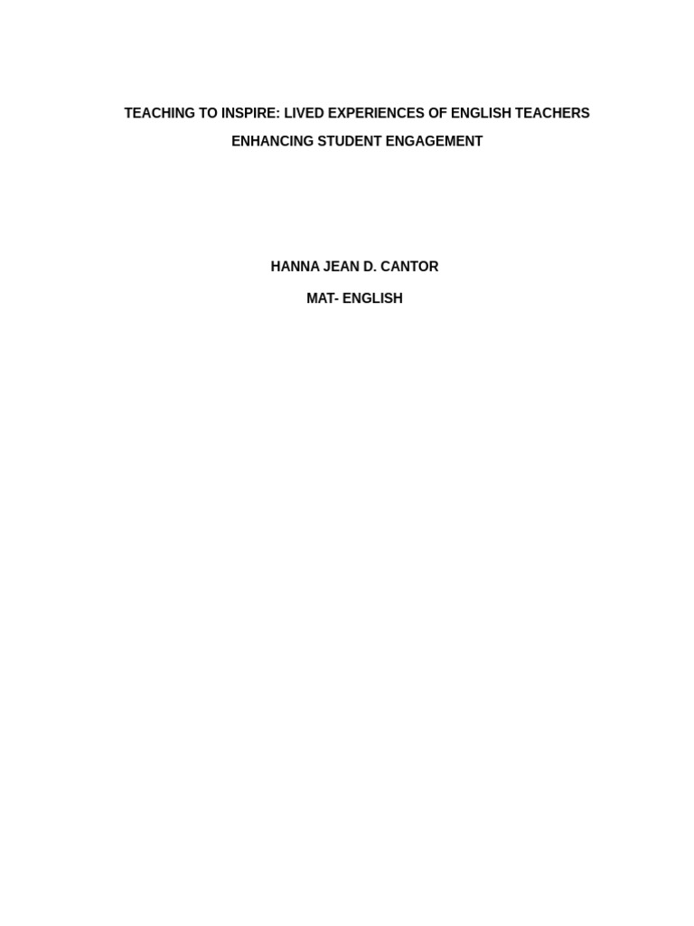 INVESTIGATING TEACHING STRATEGIES THAT ENHANCE ENGLISH LANGUAGE STUDENT ...