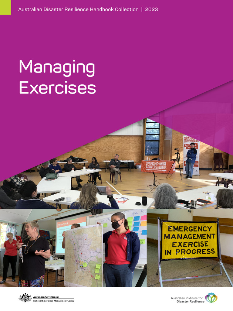 Handbook Managing Exercises Web 2023 | PDF | Emergency Management ...