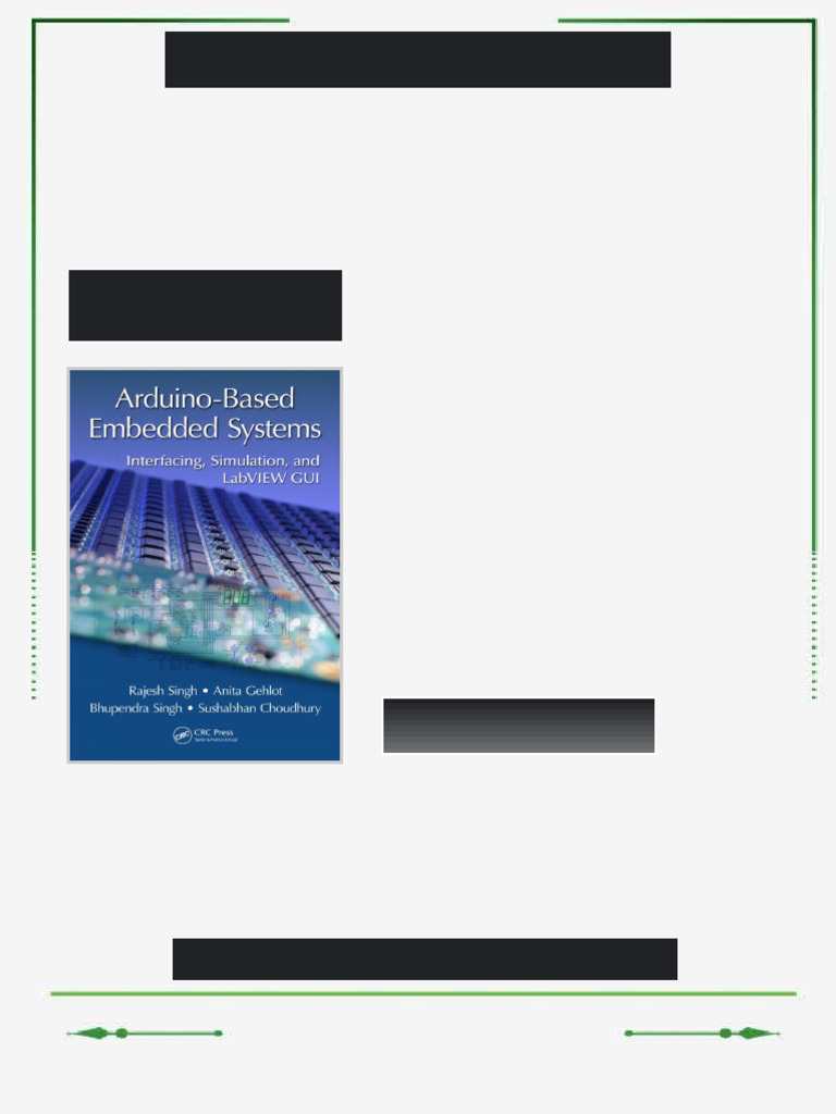 Arduino-Based Embedded Systems: Interfacing, Simulation, and LabVIEW ...