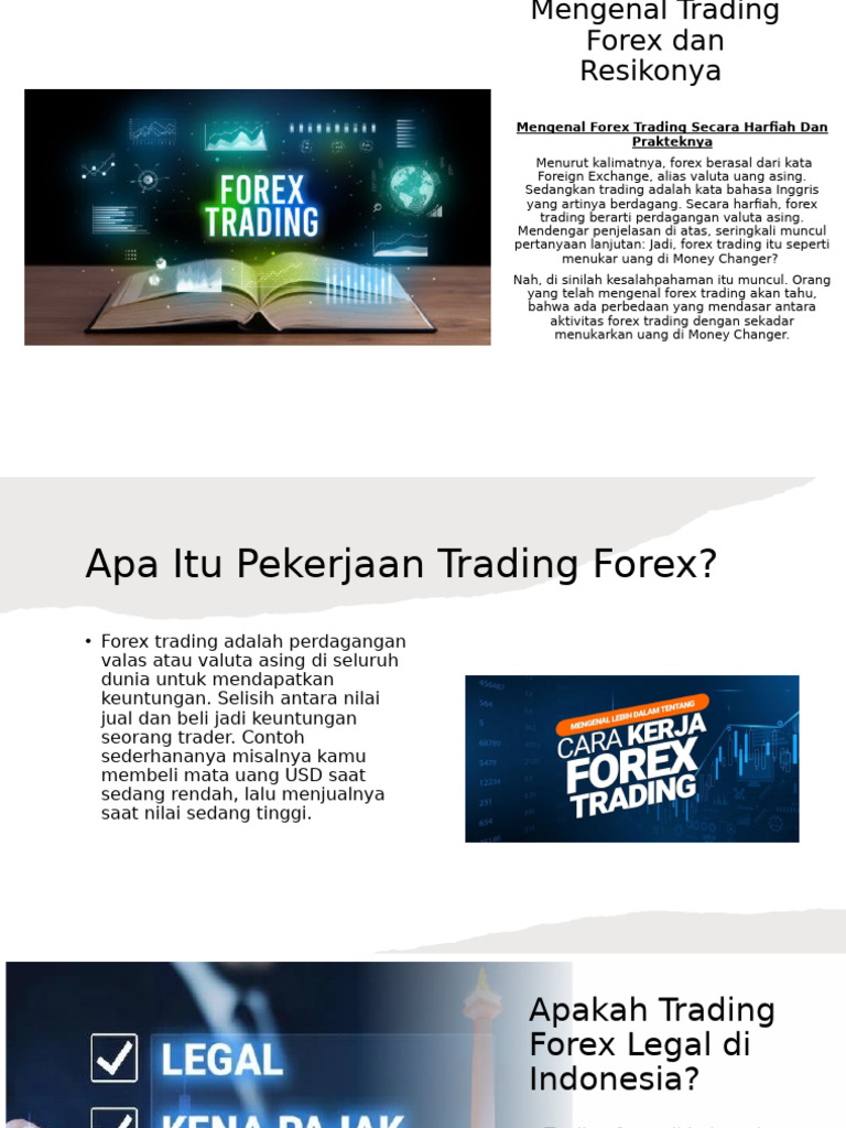 Mengenal Trading Forex Dan Resikonya | PDF