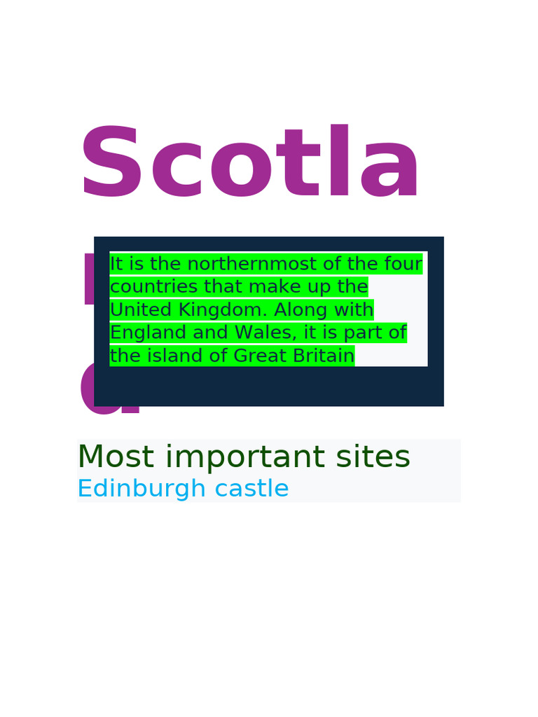 Scotland | PDF