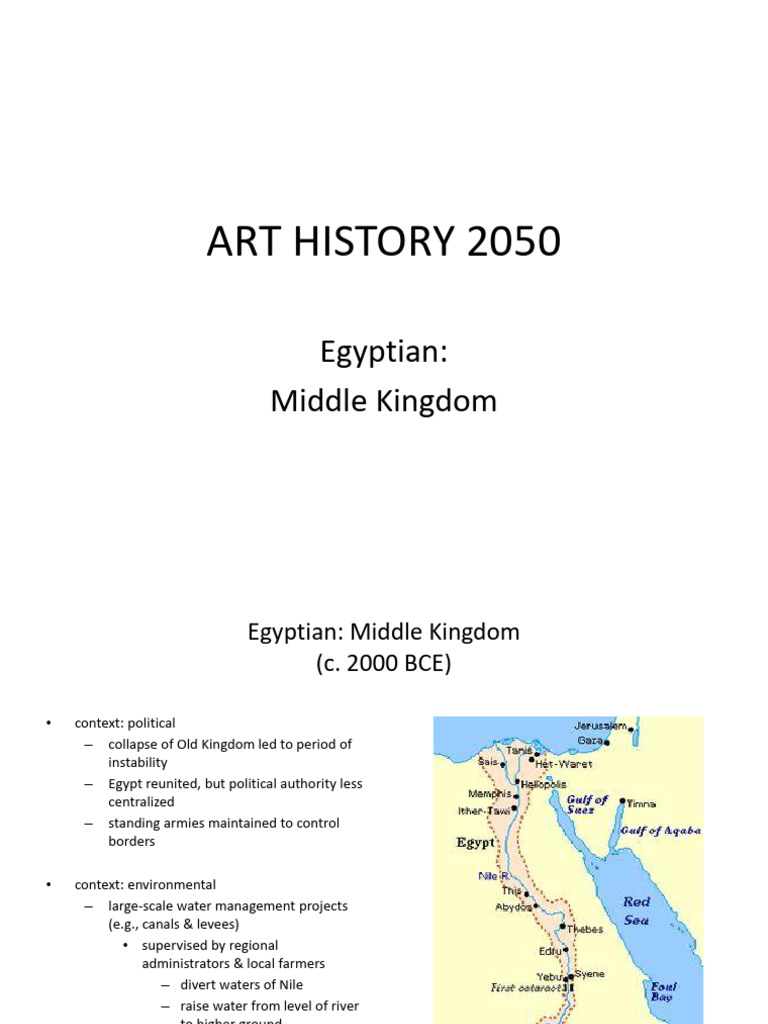 Egyptian Middle Kingdom Art Overview | PDF | Ancient Egypt