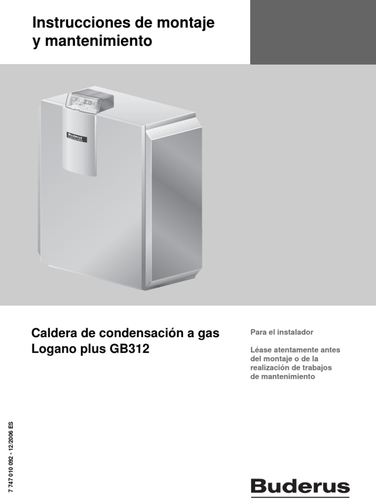Buderus Logano Plus GB312 Installation Manual Manualzz, 48% OFF