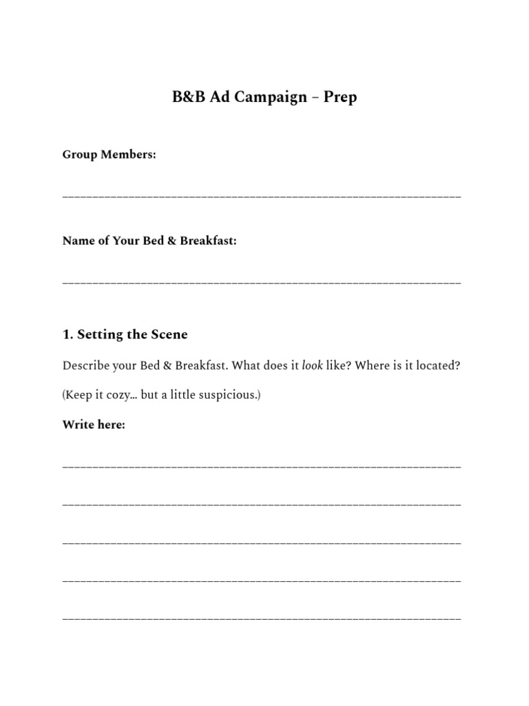 BNB Ad Campaign Prep | PDF | Chess Theory | Chess