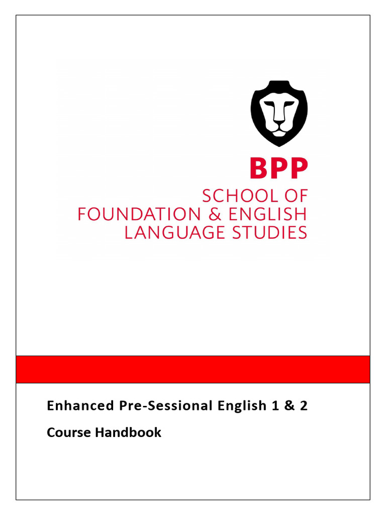 Enhanced Pre-Sessional English Course Guide | PDF | Essays | Lecture