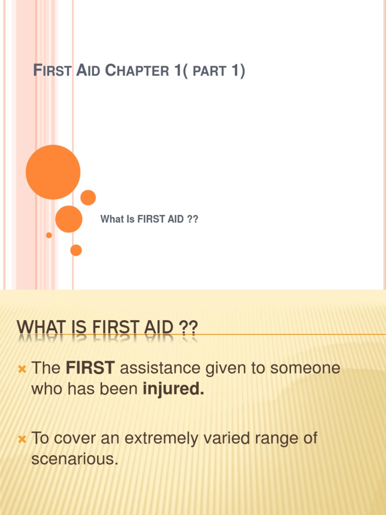 First Aid Basics for Beginners | PDF | First Aid | Medicine