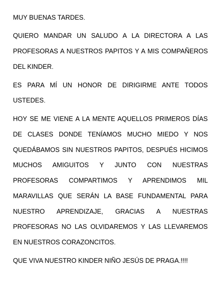 Discurso Emily | PDF