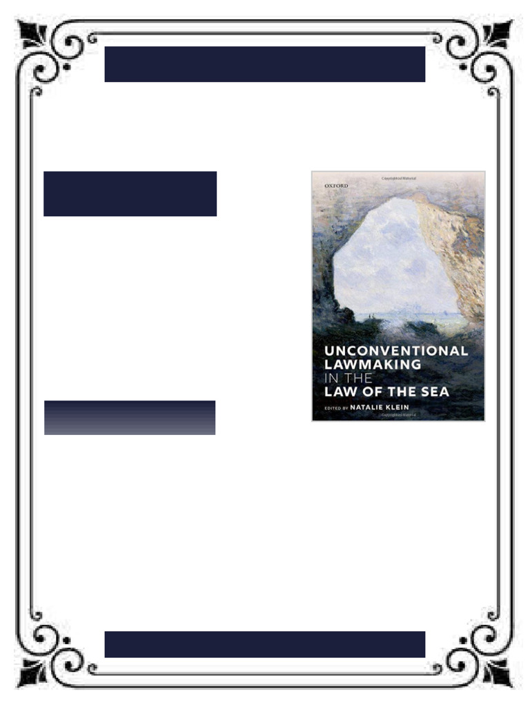 Unconventional Lawmaking in the Law of the Sea Natalie Klein ebook ...