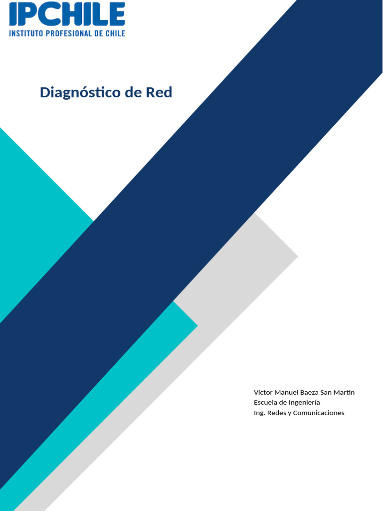 EPE1 Diagnostico de Red | PDF | Red de computadoras | Enrutador ...
