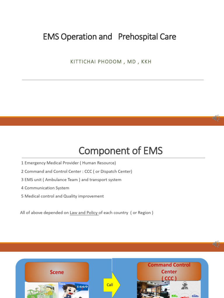 EMS Operation | PDF | Emergency Medical Services | Emergency Medical ...