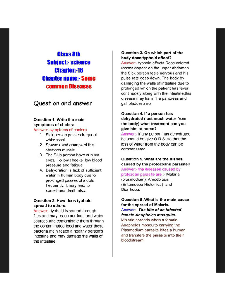 Class 8th Notes 16, 17 Chapter | PDF
