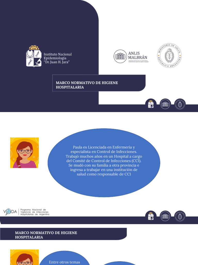 Curso de Higiene Hospitalaria - Modulo 1 - Marco Normativo | PDF | Higiene