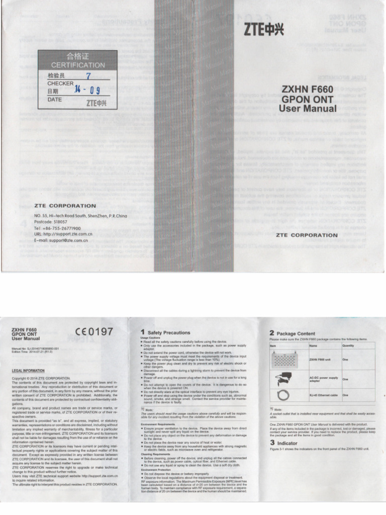 Manual de Usuario Zte Modem | PDF