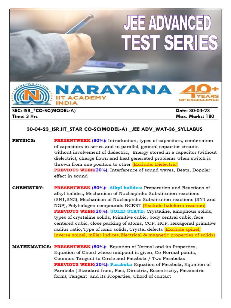 036-30-04-23_ISR.IIT_STAR CO-SC_MODEL-A__JEE ADV_2018_P-II__WAT-36_QP ...