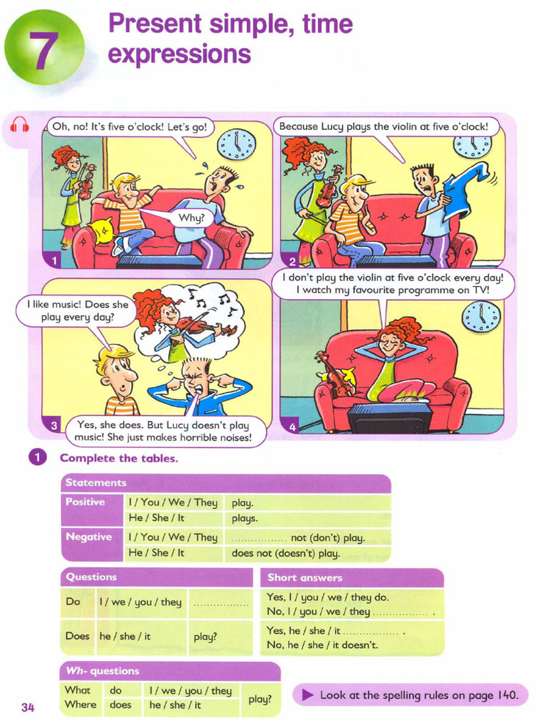 New Grammar Time 3 Student Book | PDF | Workweek And Weekend ...