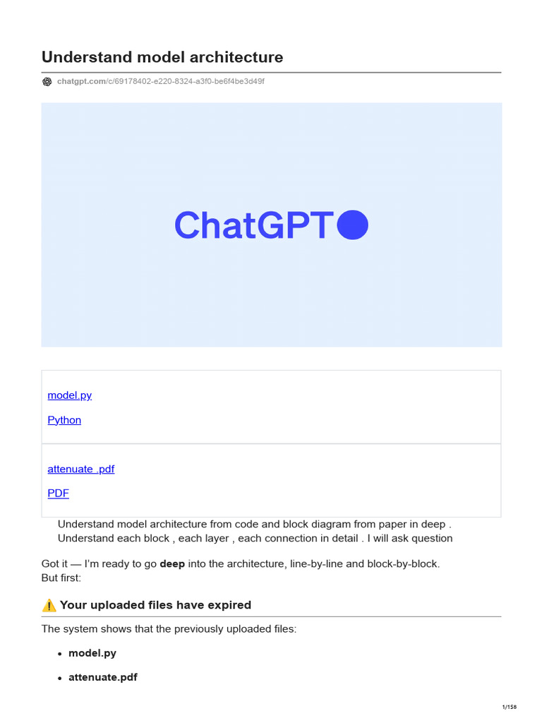 Attenuate Understand Model Architecture | PDF