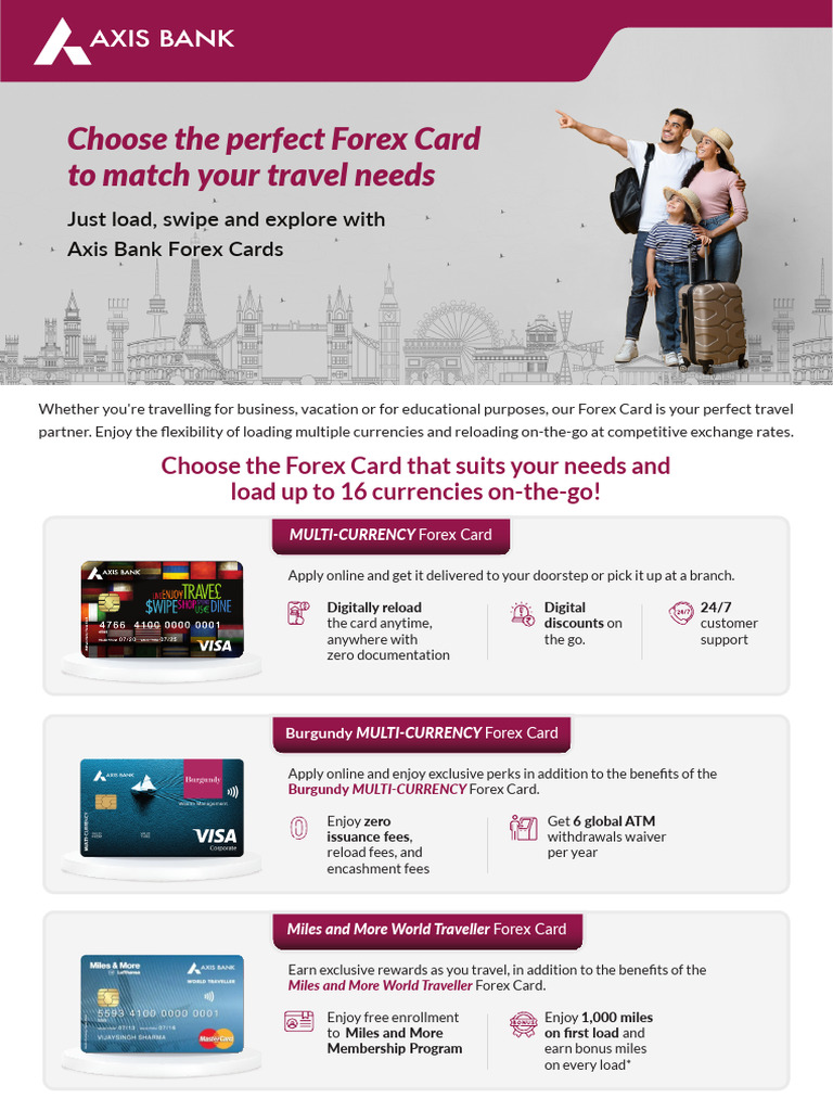 Multi-Currency Forex Card for Travelers | PDF | Foreign Exchange Market ...