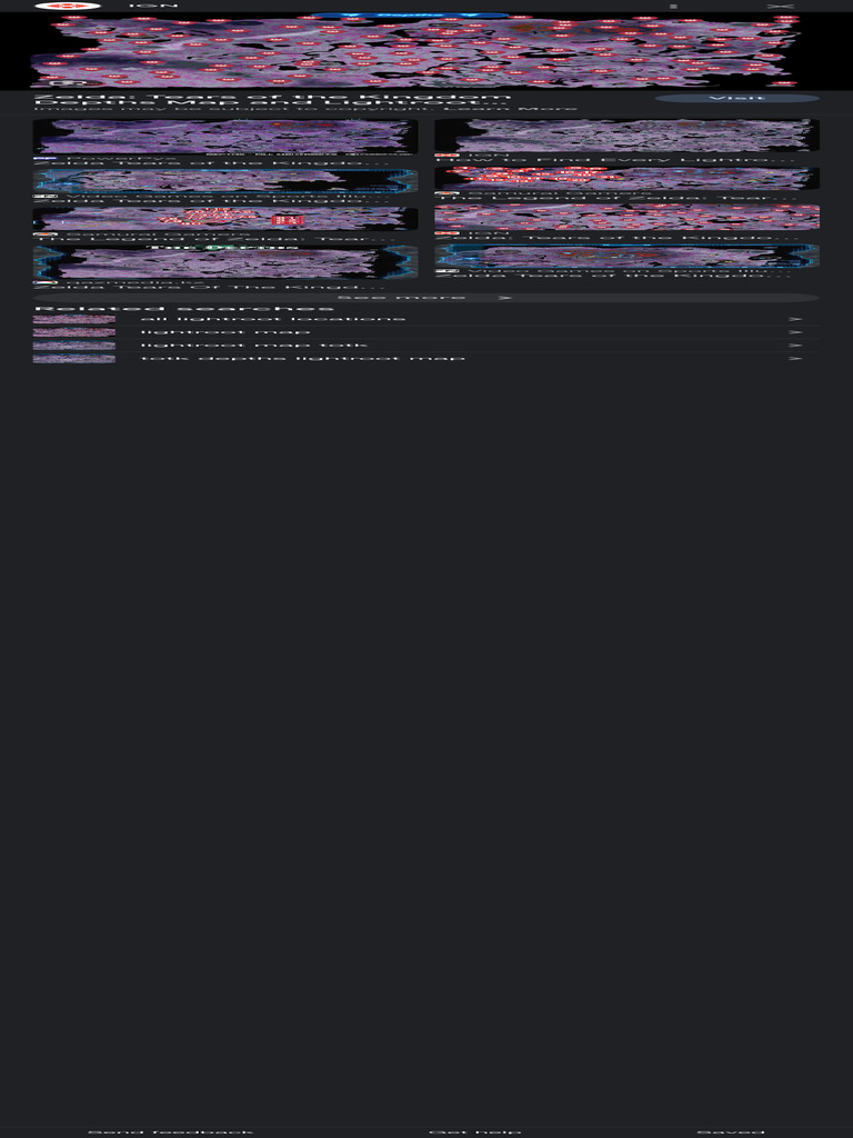 Zelda: Tears of the Kingdom Depths Map | PDF