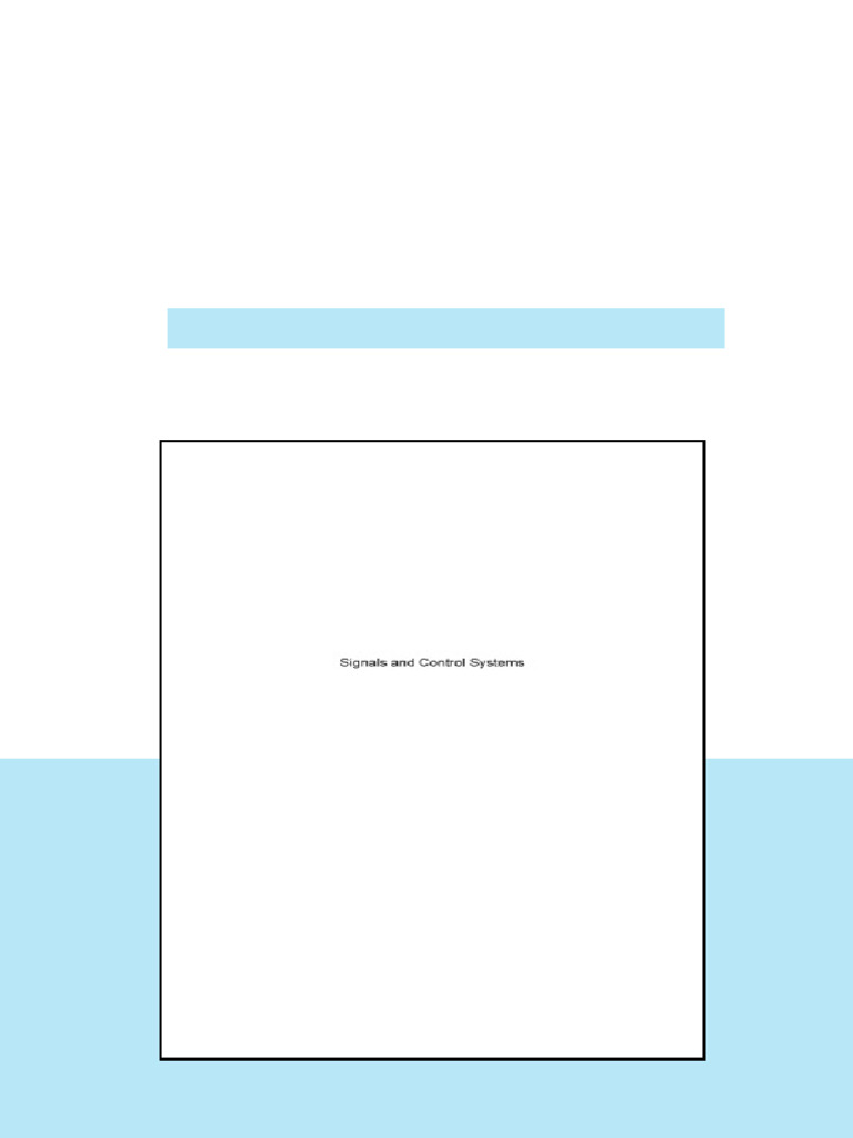 Signals And Control Systems 1st Edition Femmam Smain available all ...