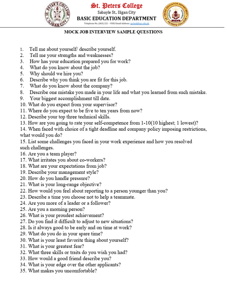 Sample Questions | PDF