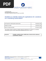 EMA Type II Variation Timetables Guide | PDF