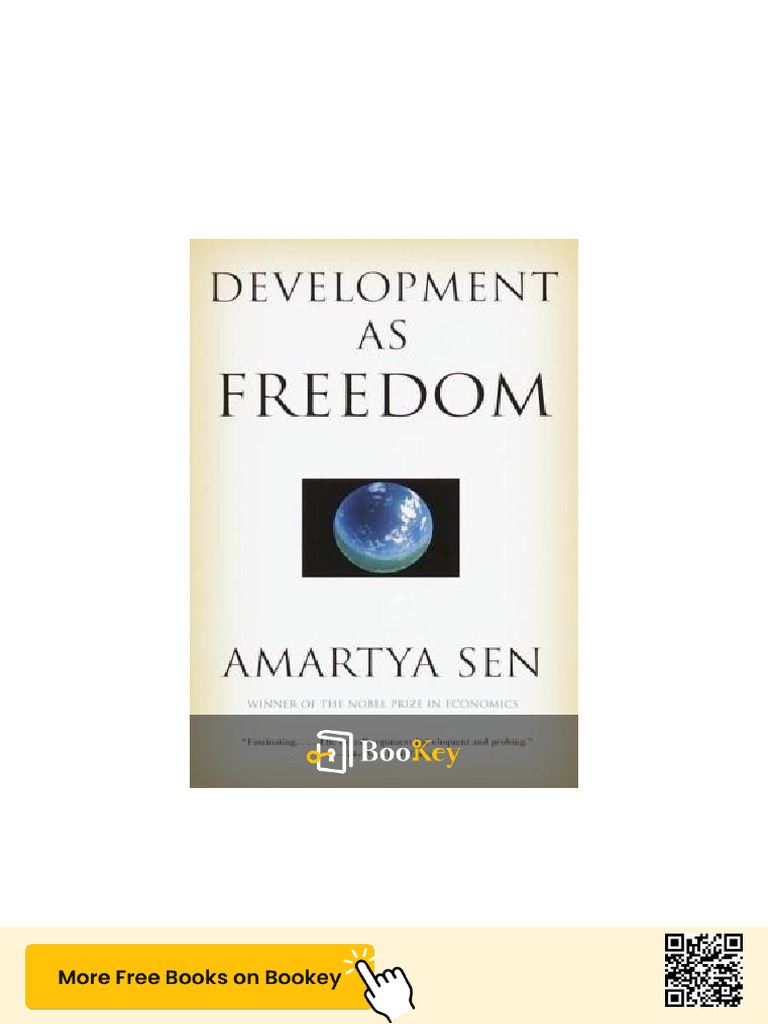 Development as Freedom by Amartya Sen | PDF | Economics | Economic ...