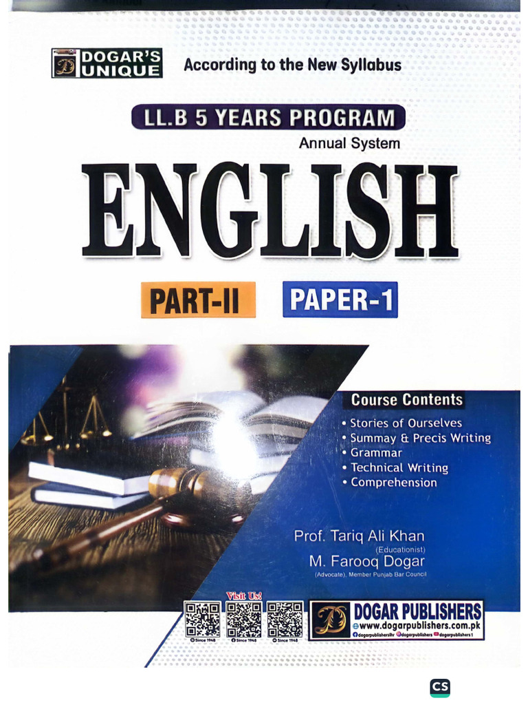 LLB Part 2nd Books | PDF