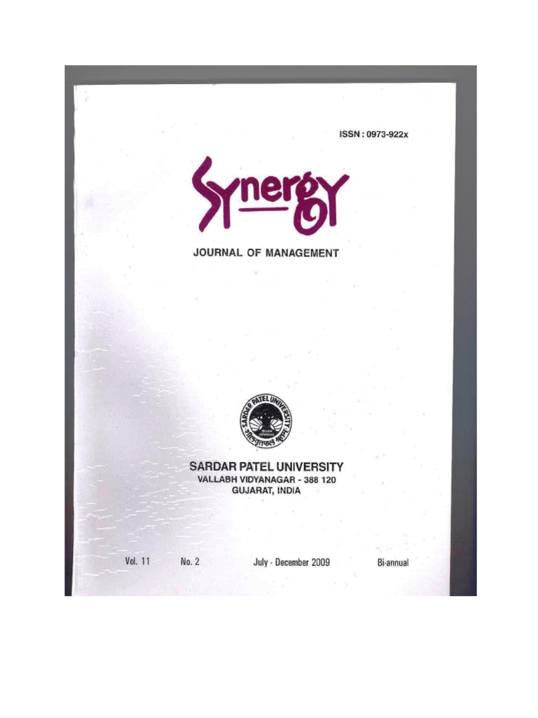 Synergy | PDF