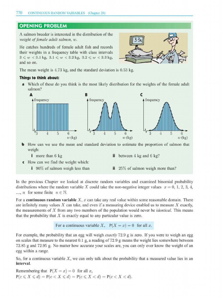 Continuous Random Variables | PDF