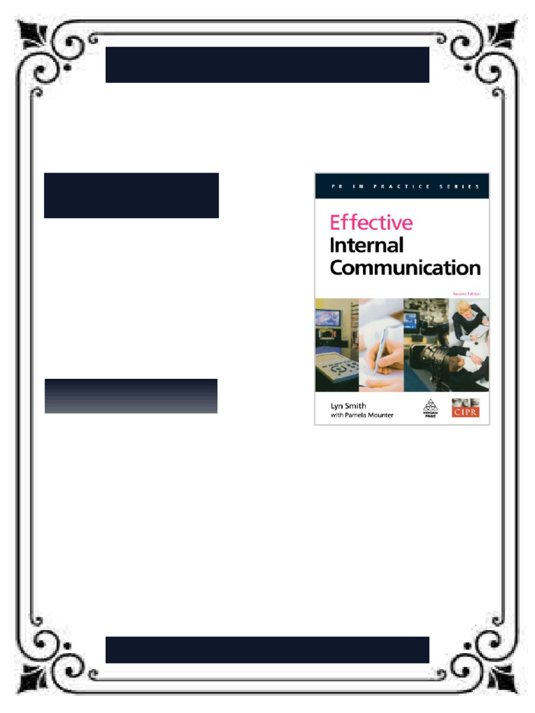 Effective Internal Communication Lyn Smith ebook data-packed pdf | PDF ...